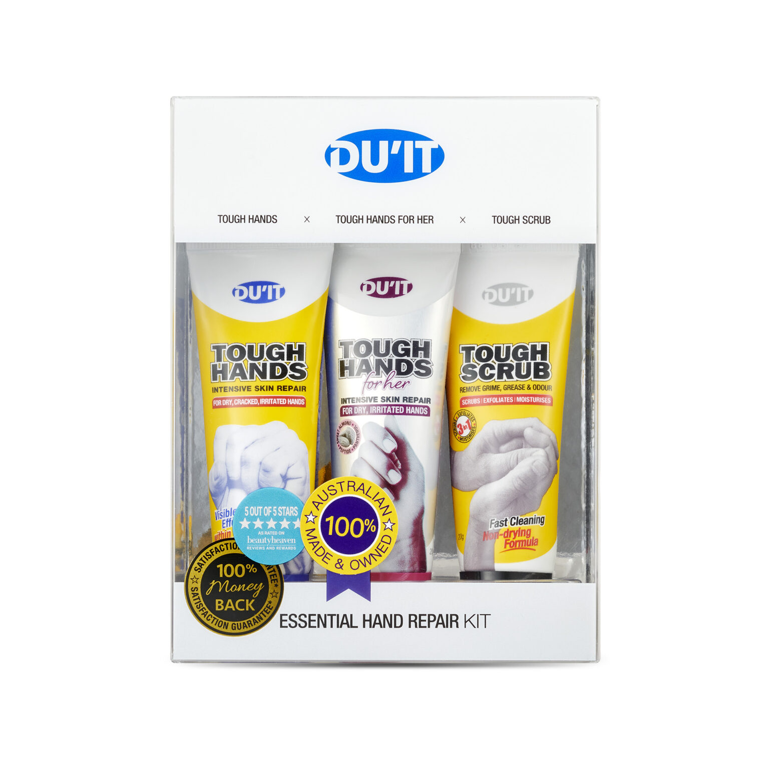 Tough Hands | Intensive Hand Cream Repair For Dry Skin | DU'IT