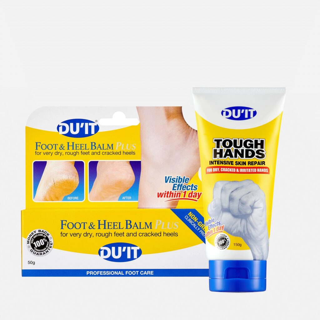 Foot Balm & Hand Cream Duo | Foot & Hand Skincare for Dry Skin | DU'IT