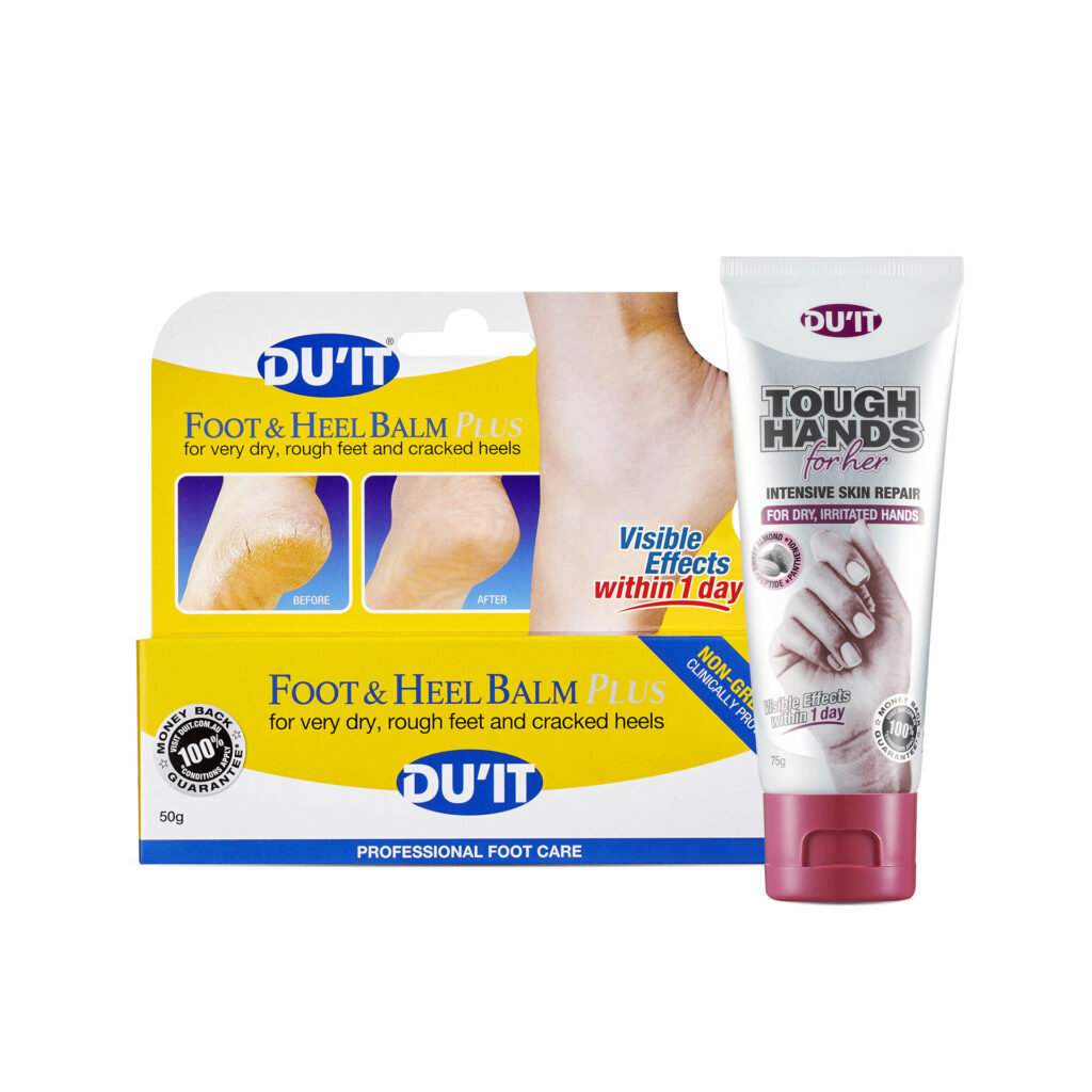 Foot Balm & Hand Cream Duo | Foot & Hand Skincare for Dry Skin | DU'IT
