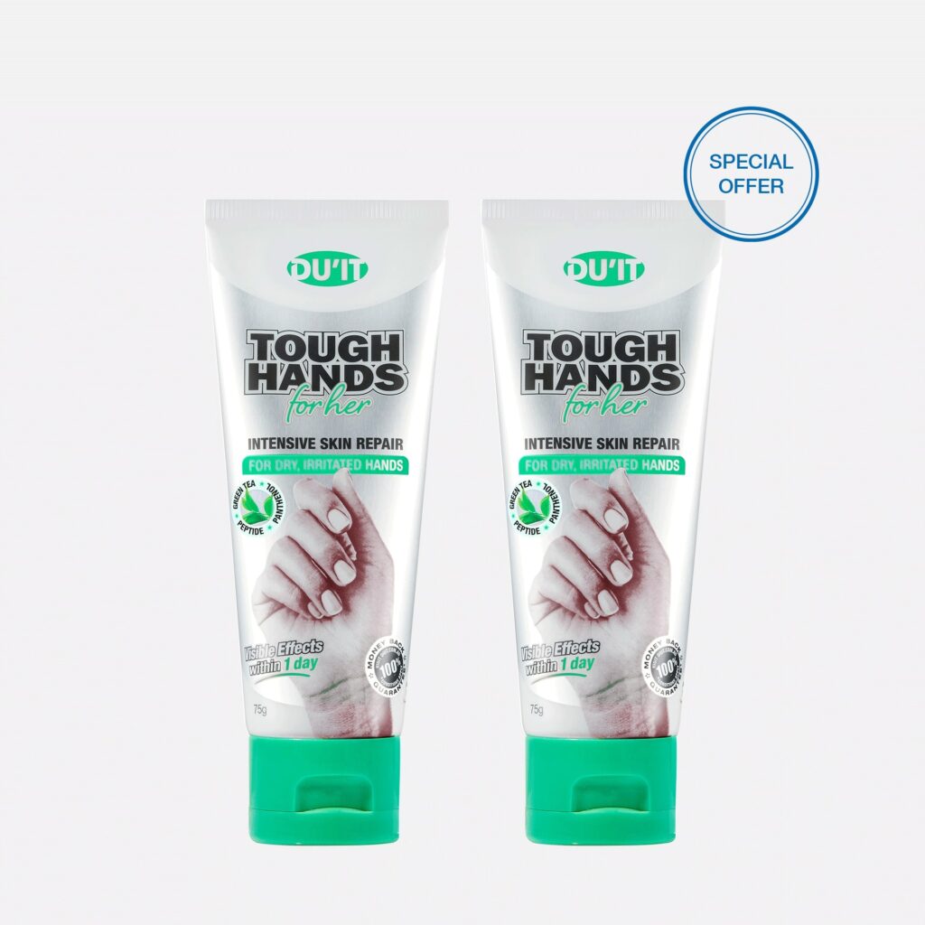 Tough Hands Duo | Intensive Hand Cream Repair For Dry Skin | DU'IT