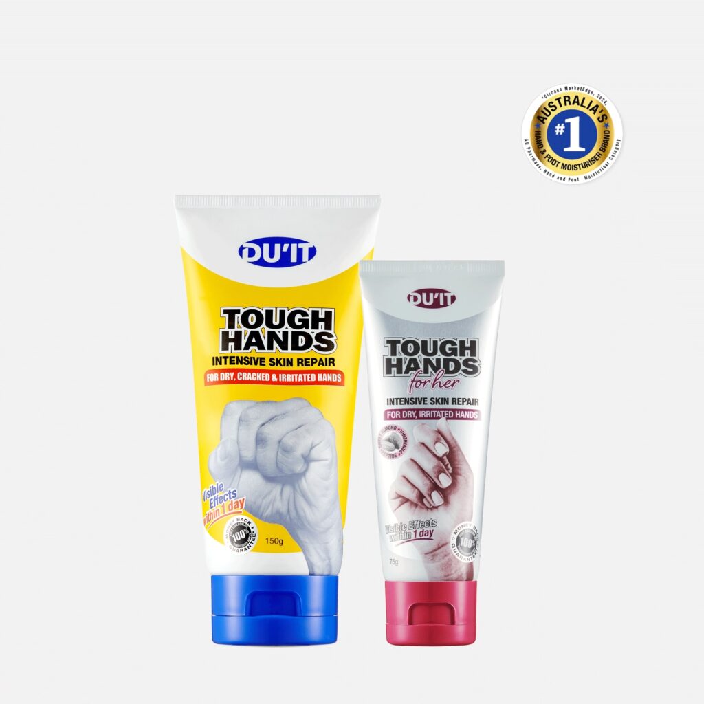 Tough Hands Duo | Intensive Hand Cream Repair For Dry Skin | DU'IT