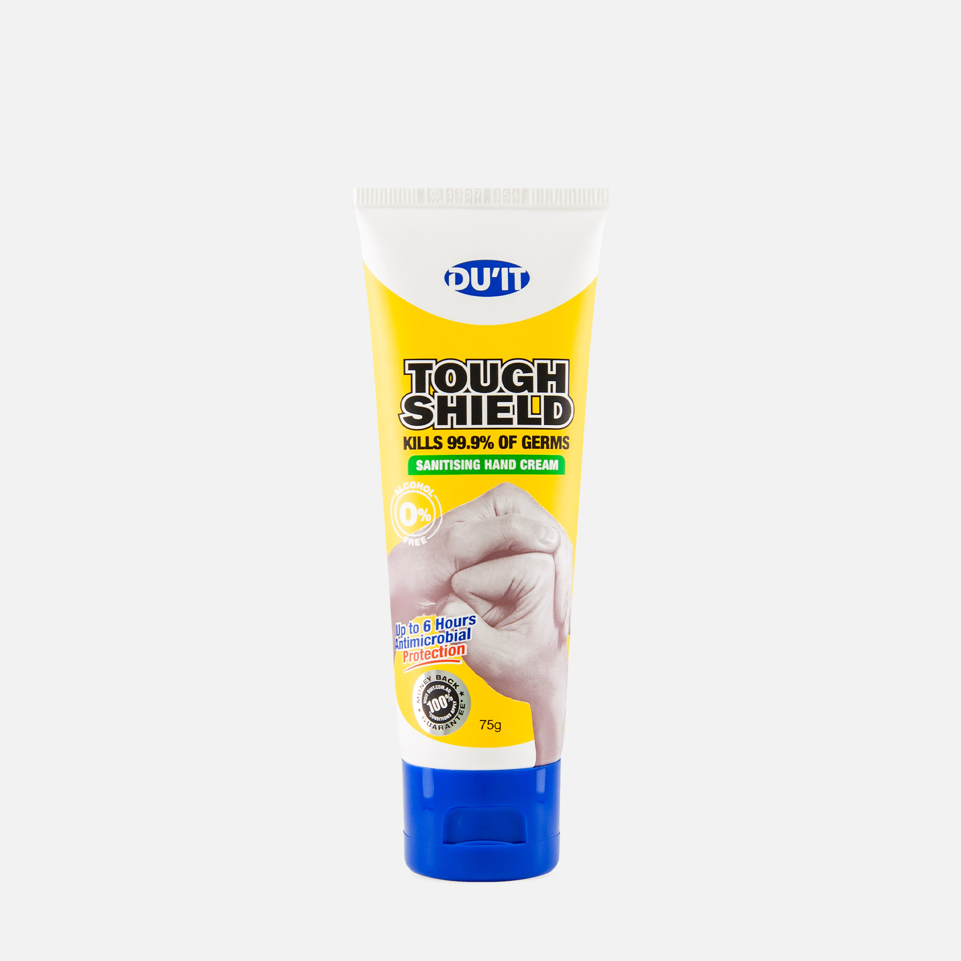 Tough Shield 75g | Sanitising Hand Cream. Kills 99.9% of germs | DU'IT