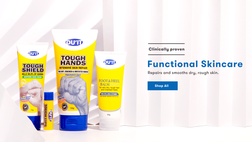 DU'IT Skincare | Hand, Face & Foot Dry Skin Care | Australian skincare